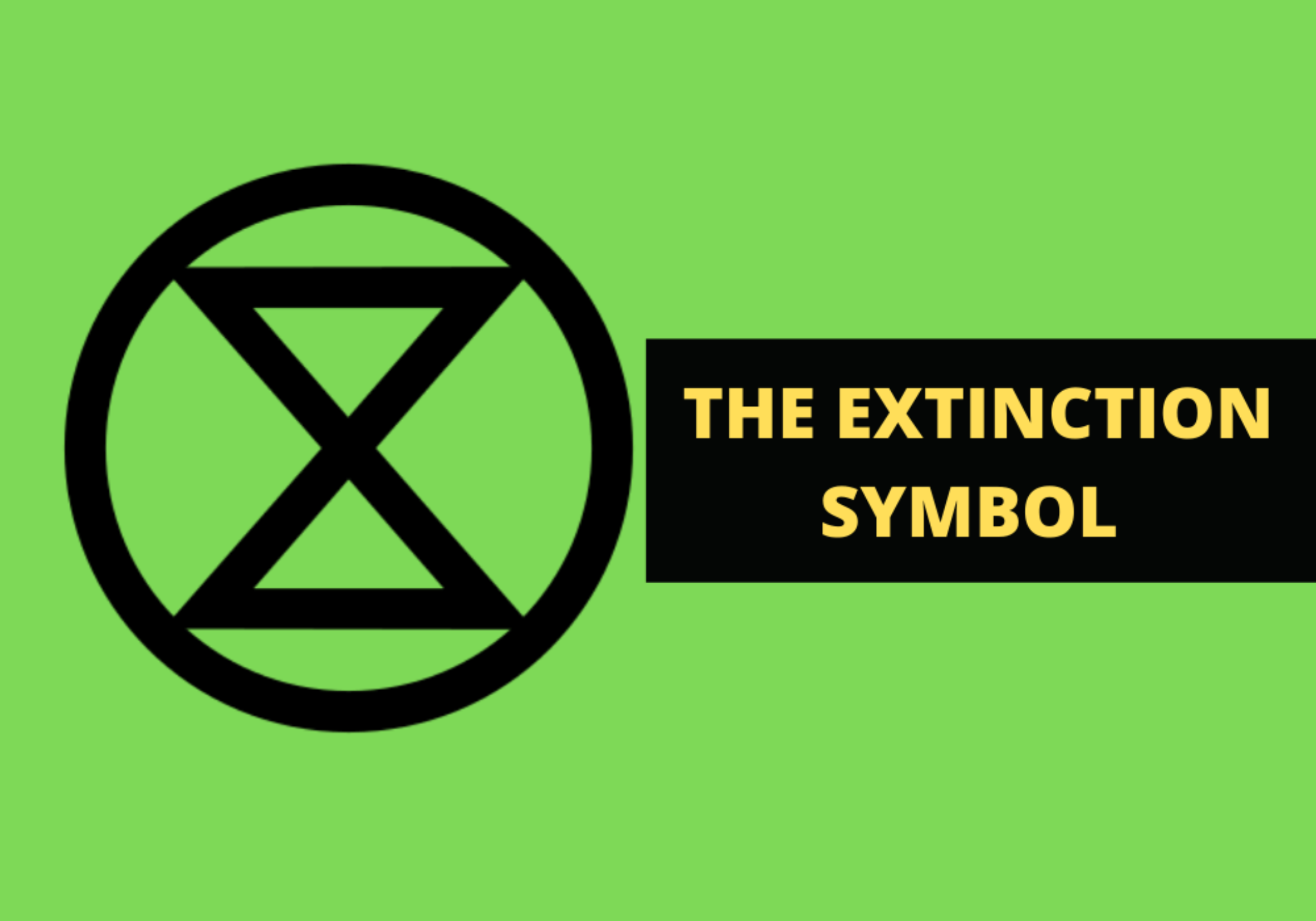 The Extinction Symbol - Origin and Meaning - Symbol Sage