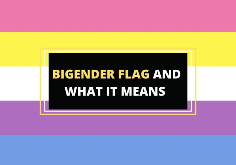 The Bigender Flag: Exploring its History and Representation - Symbol Sage