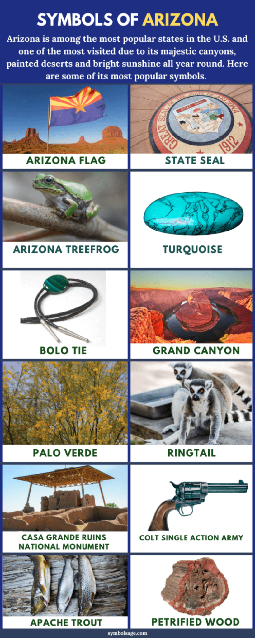Symbols of Arizona (And What They Mean) - Symbol Sage