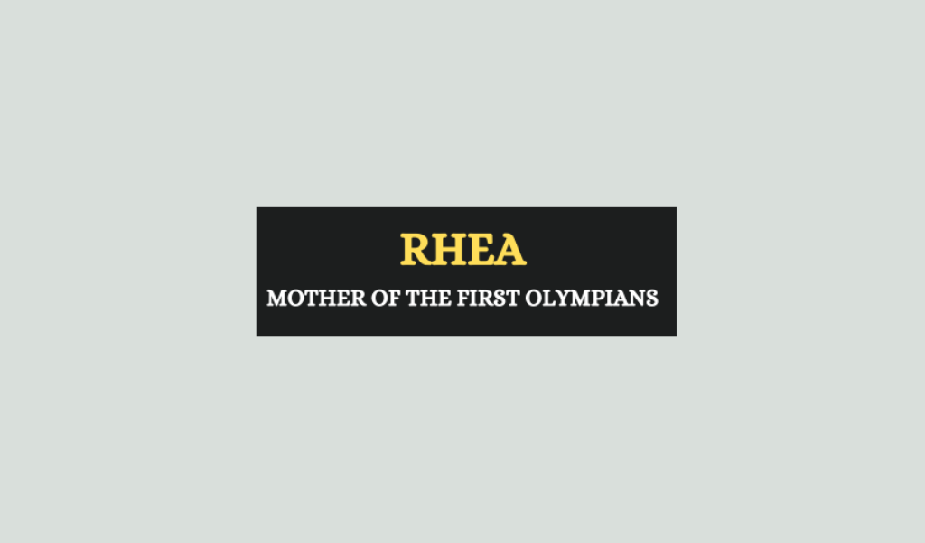 Rhea: The Titaness behind the Throne of Olympus - Symbol Sage