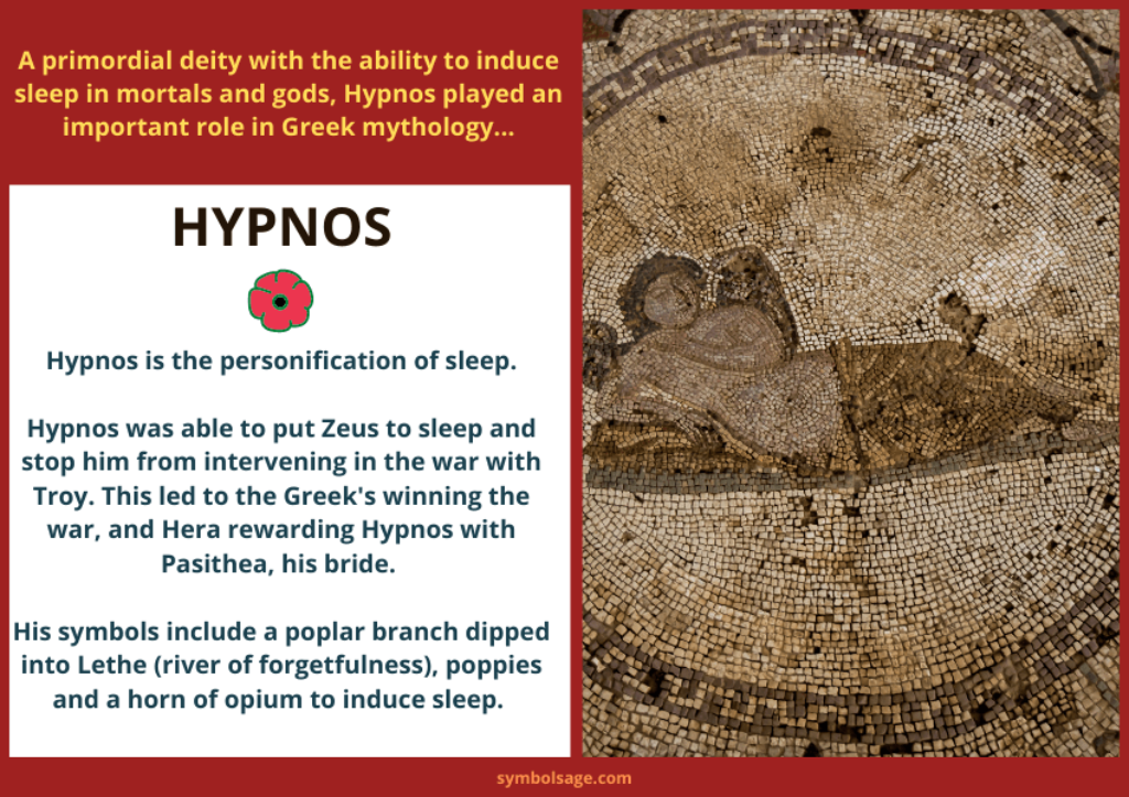 Hypnos of Greek Mythology: The Divine Personification of Sleep - Symbol ...