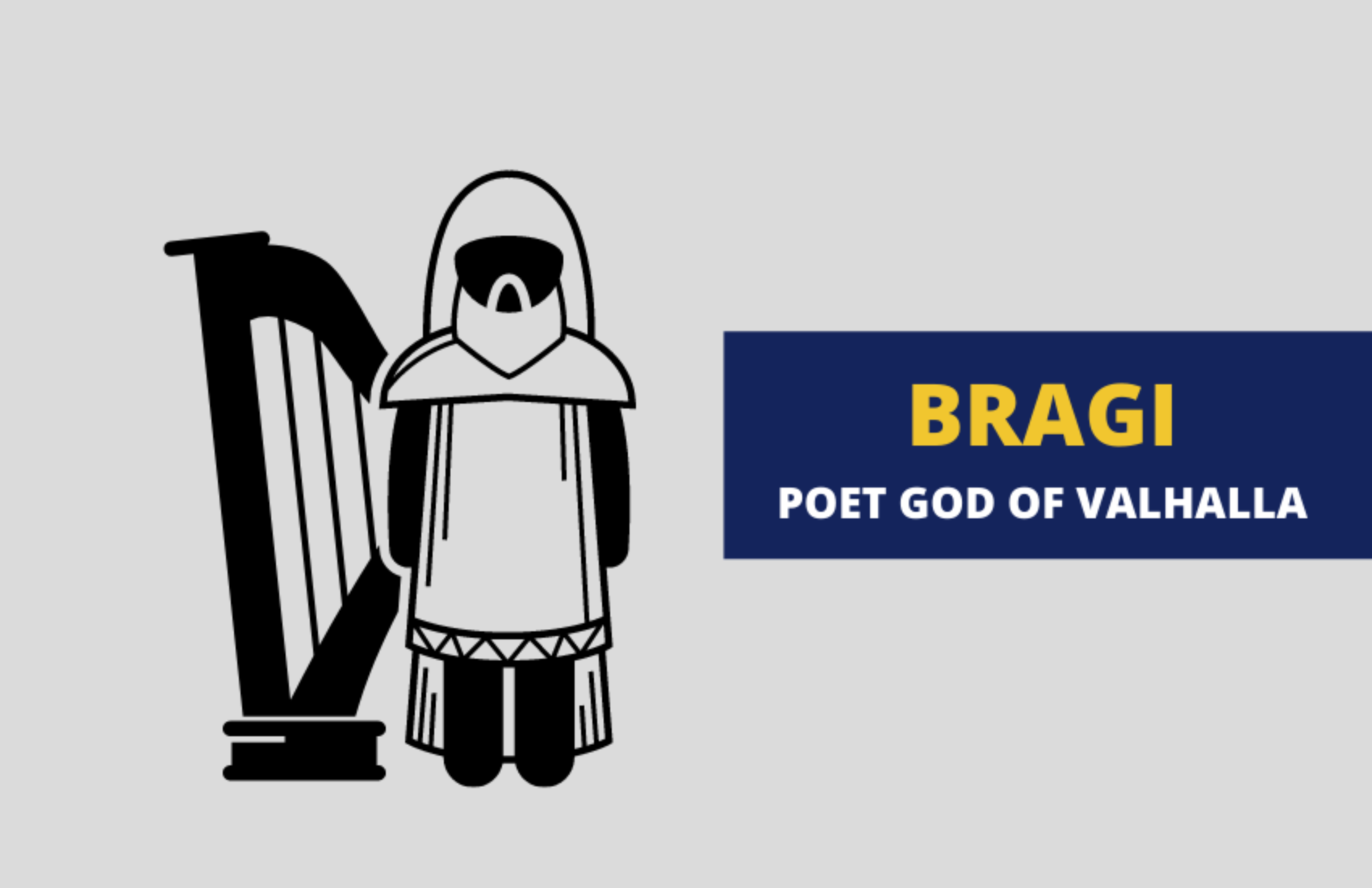 Bragi – Poet God of Valhalla - Symbol Sage