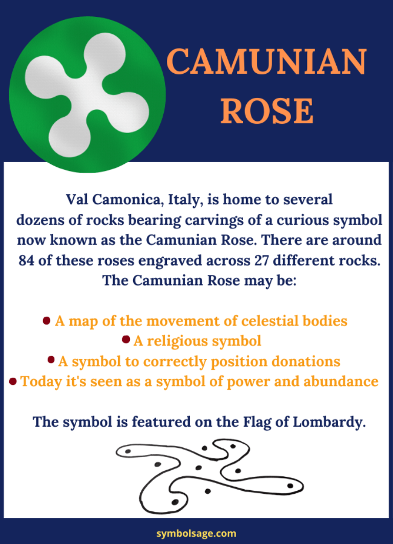 Camunian Rose – What Does It Symbolize? - Symbol Sage