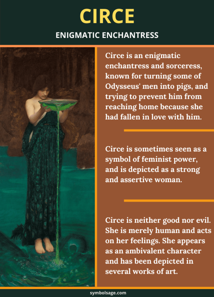 Odysseus and Circe: A Tale of Enchantment and Redemption - Symbol Sage