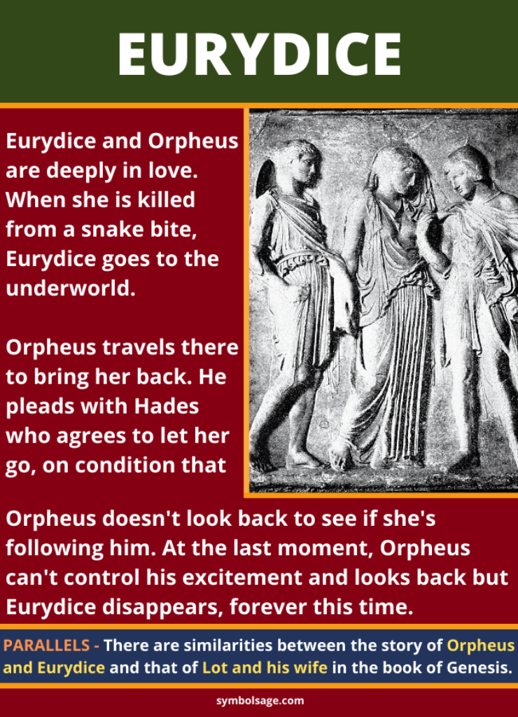 Eurydice – Greek Mythology - Symbol Sage