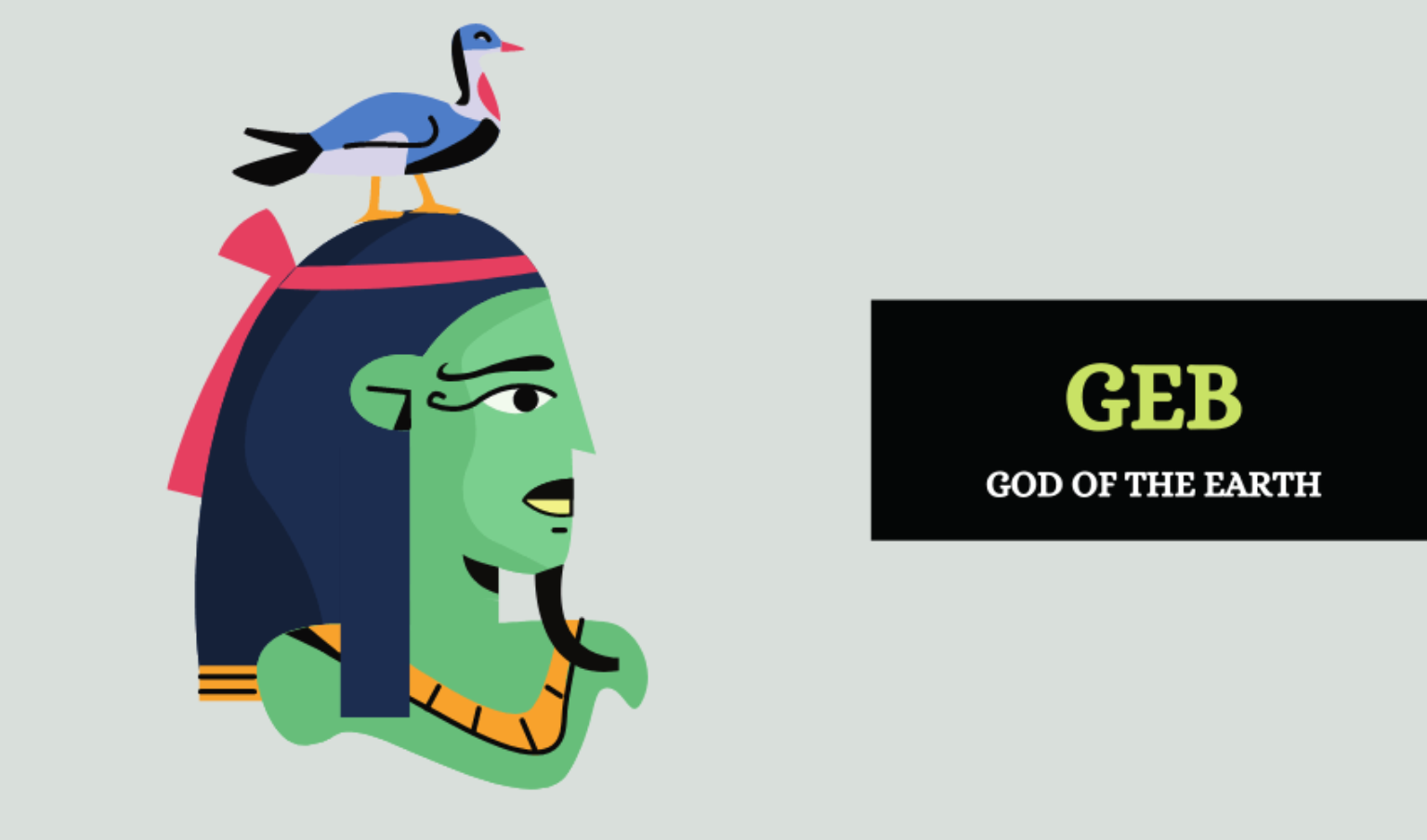 Geb – Egyptian God of the Earth - Symbol Sage