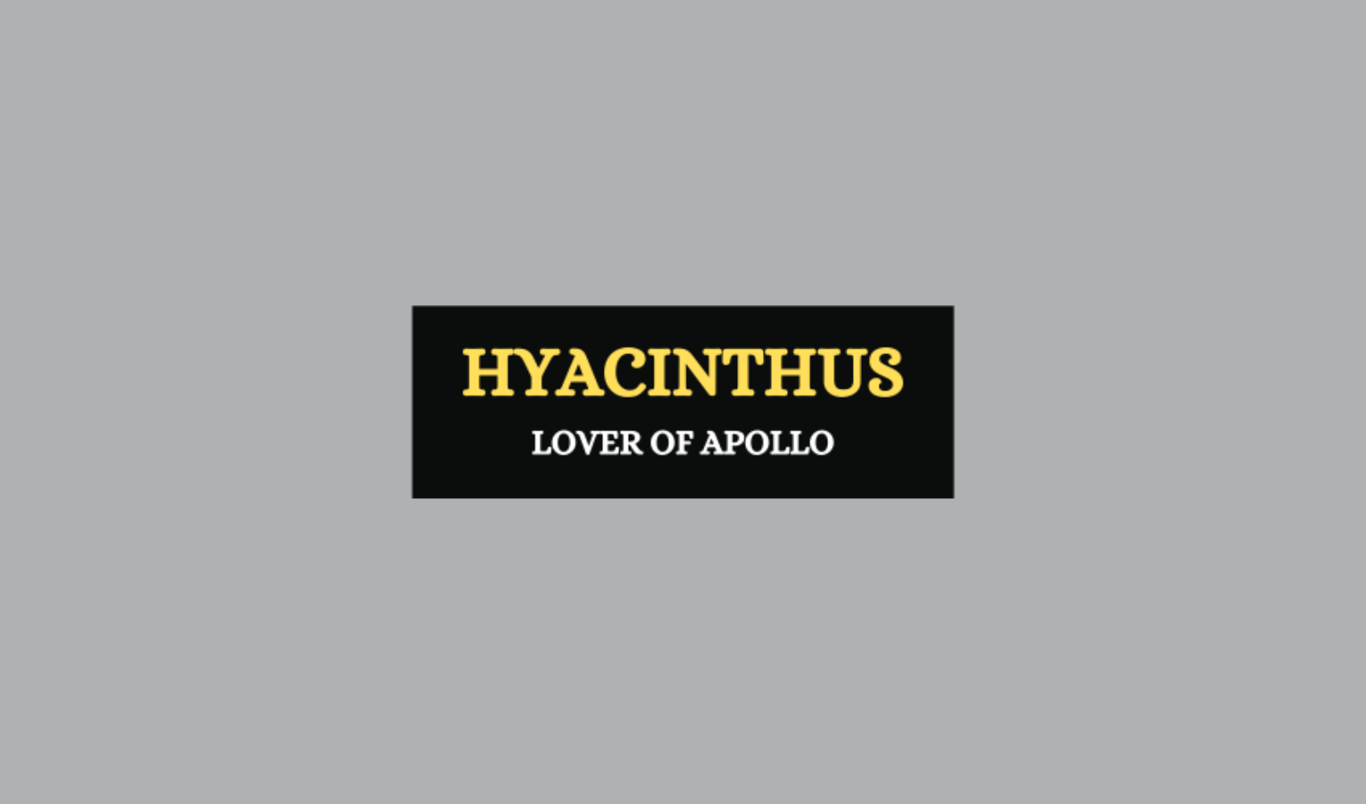 Hyacinthus and Apollo: A Tragic Love in Ancient Greece - Symbol Sage