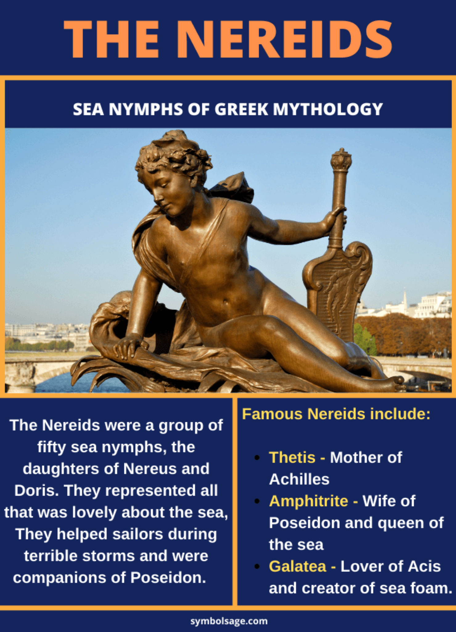 Nereids: The Sea Nymphs of Greek Mythology - Symbol Sage