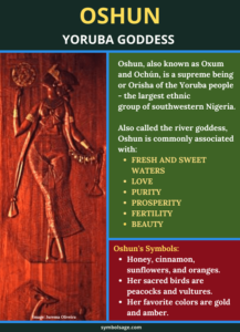 Oshun: The Yoruba Goddess of Love, Fertility and Water - Symbol Sage