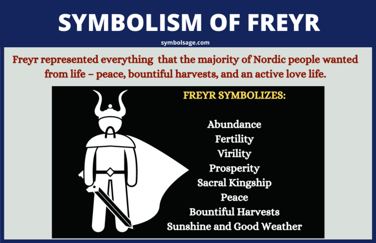 From Vanir to Æsir: The Journey of Freyr in Norse Mythology - Symbol Sage