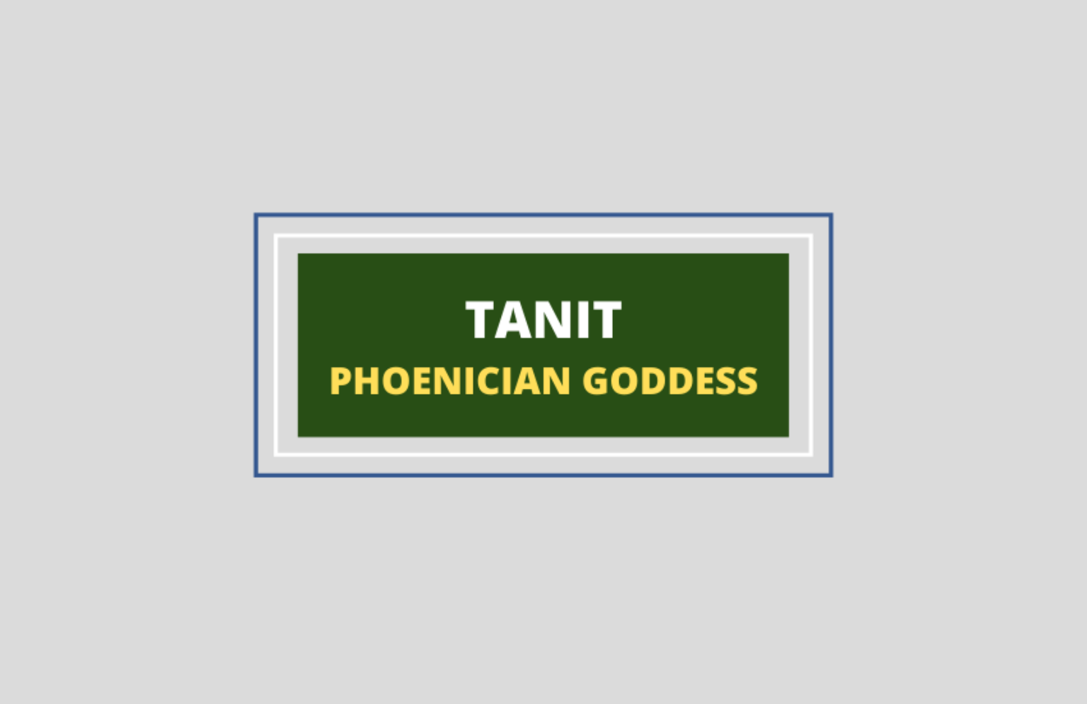 Tanit: The Revered Sky Goddess of Ancient Carthage - Symbol Sage