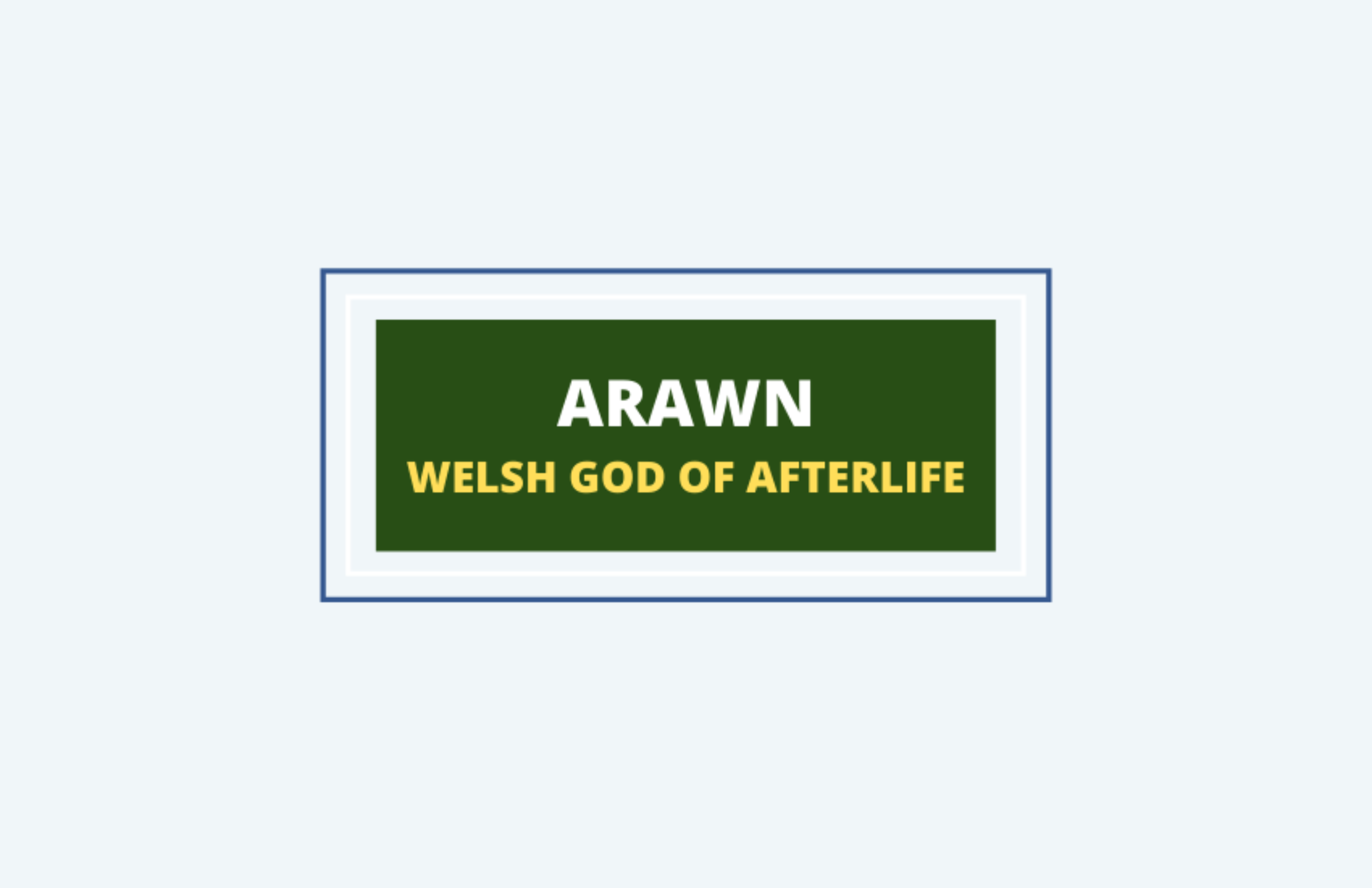 Arawn and the Underworld: Tales from Welsh Lore - Symbol Sage