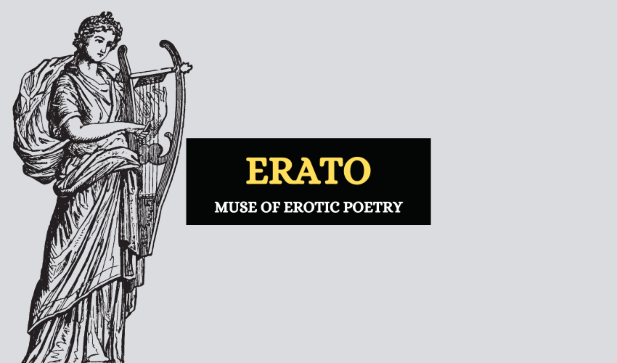 Erato – The Muse of Erotic Poetry and Mimic Imitation - Symbol Sage