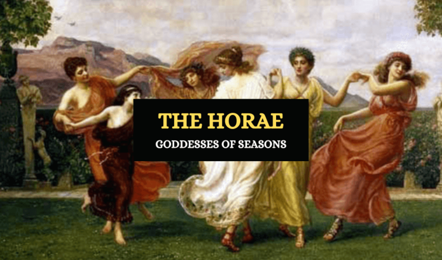 The Horae – Goddesses of the Seasons in Greek Mythology - Symbol Sage
