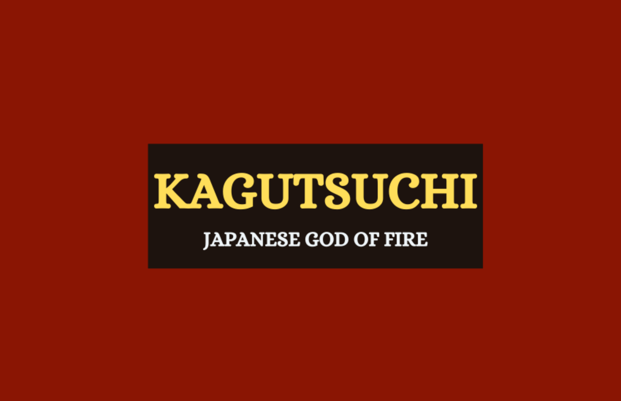 Kagutsuchi – A Japanese God of Fire in a World of Paper - Symbol Sage