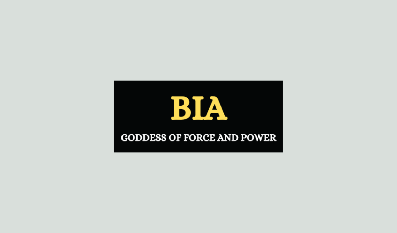 Bia – Greek Goddess of Force and Power - Symbol Sage