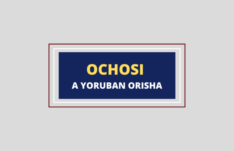 Ochosi – Yoruban Divine Warrior - Symbol Sage