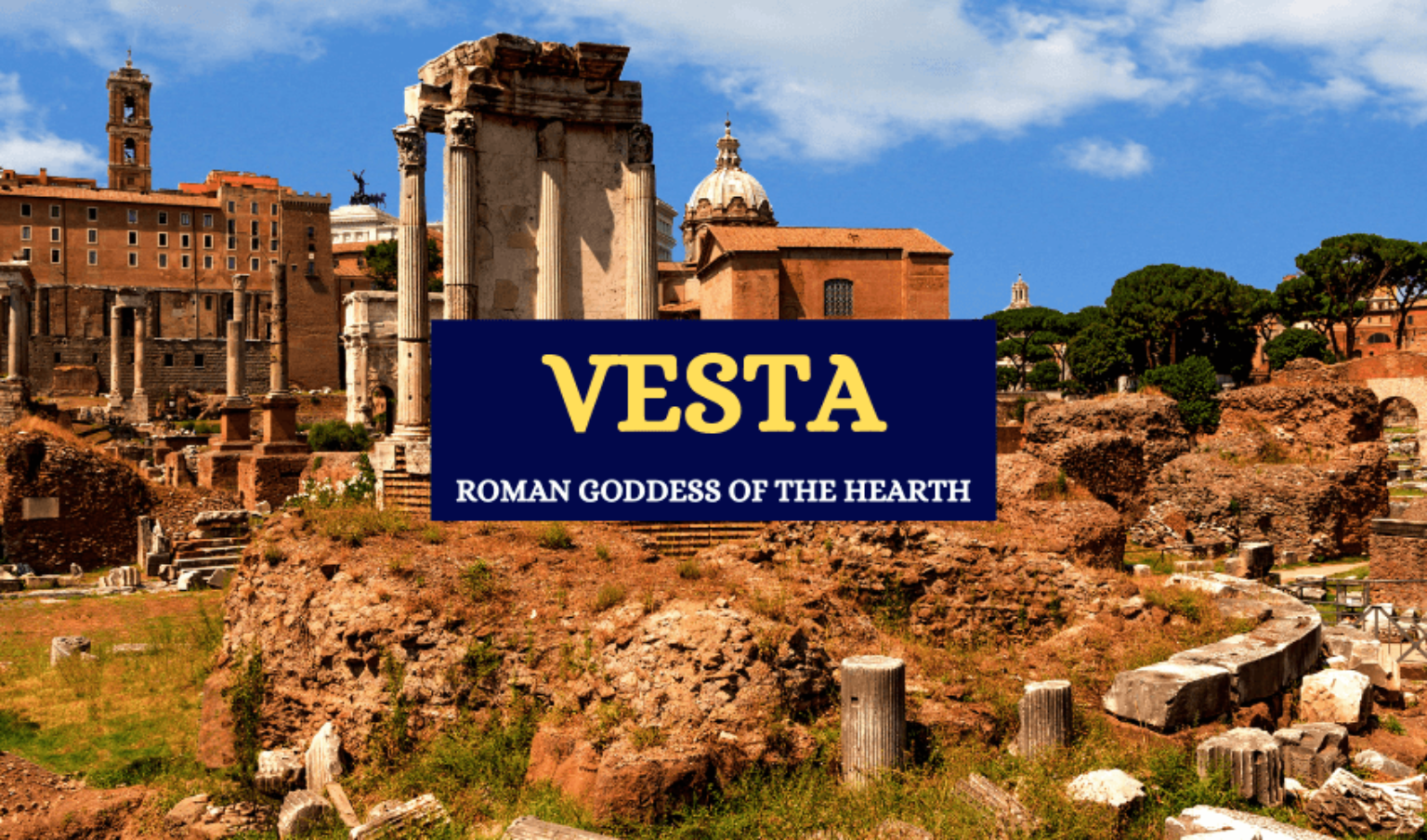 Vesta – Roman Goddess of the Home, Hearth and Family - Symbol Sage