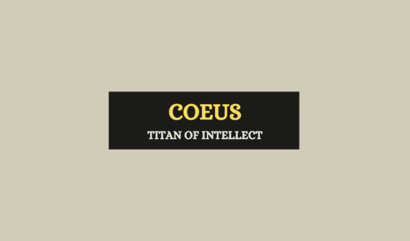 Coeus – Titan God of Intellect - Symbol Sage