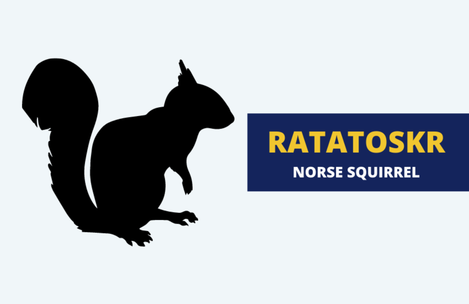 Ratatoskr – The Norse Messenger Squirrel - Symbol Sage
