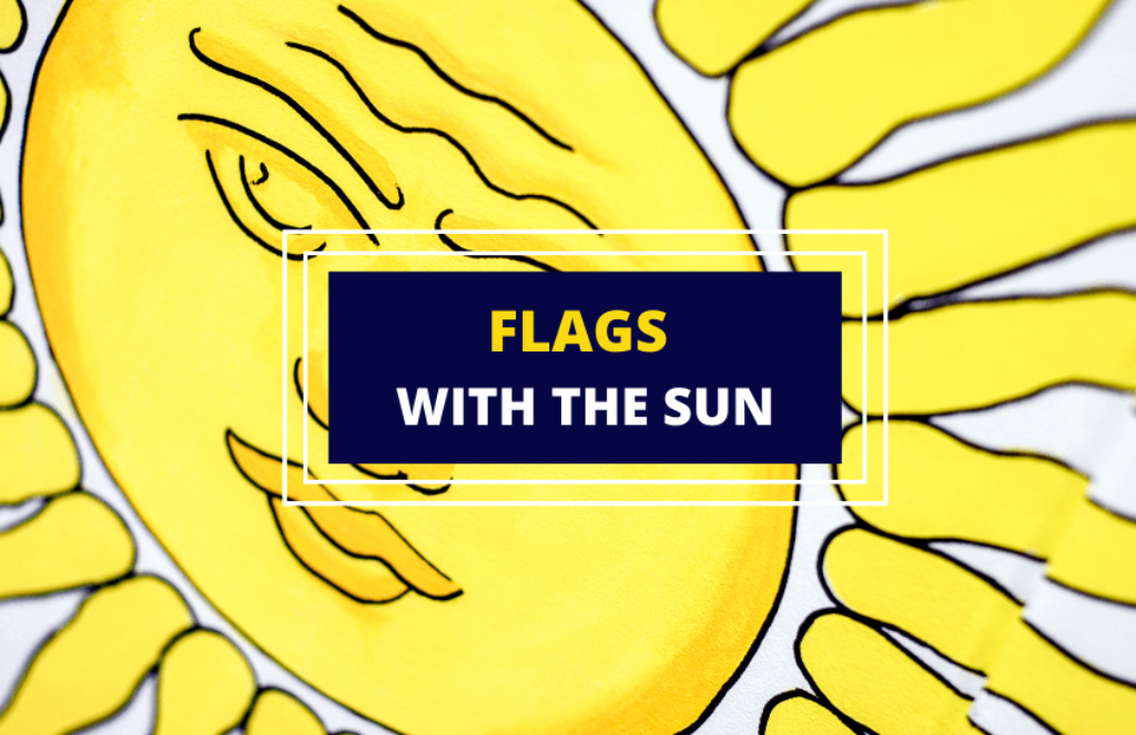 Flags With a Sun - A List - Symbol Sage