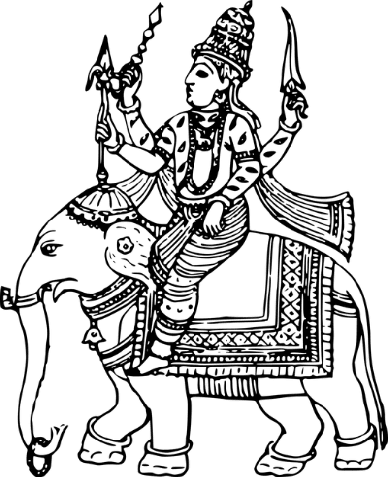 Indra in Hinduism: God of Thunder and Rain - Symbol Sage