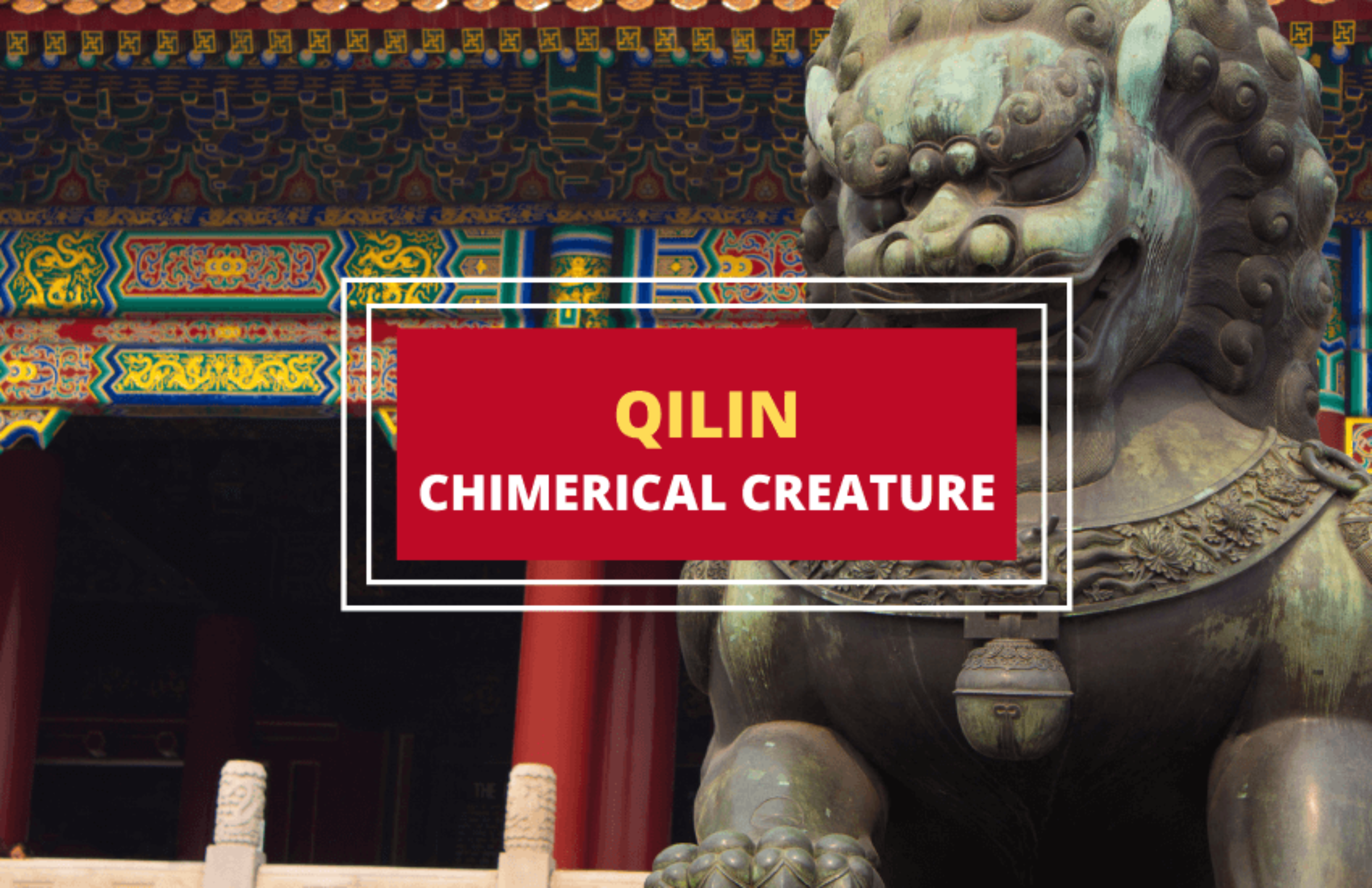 Qilin – Mysterious Chinese Unicorn Giraffe Explained - Symbol Sage