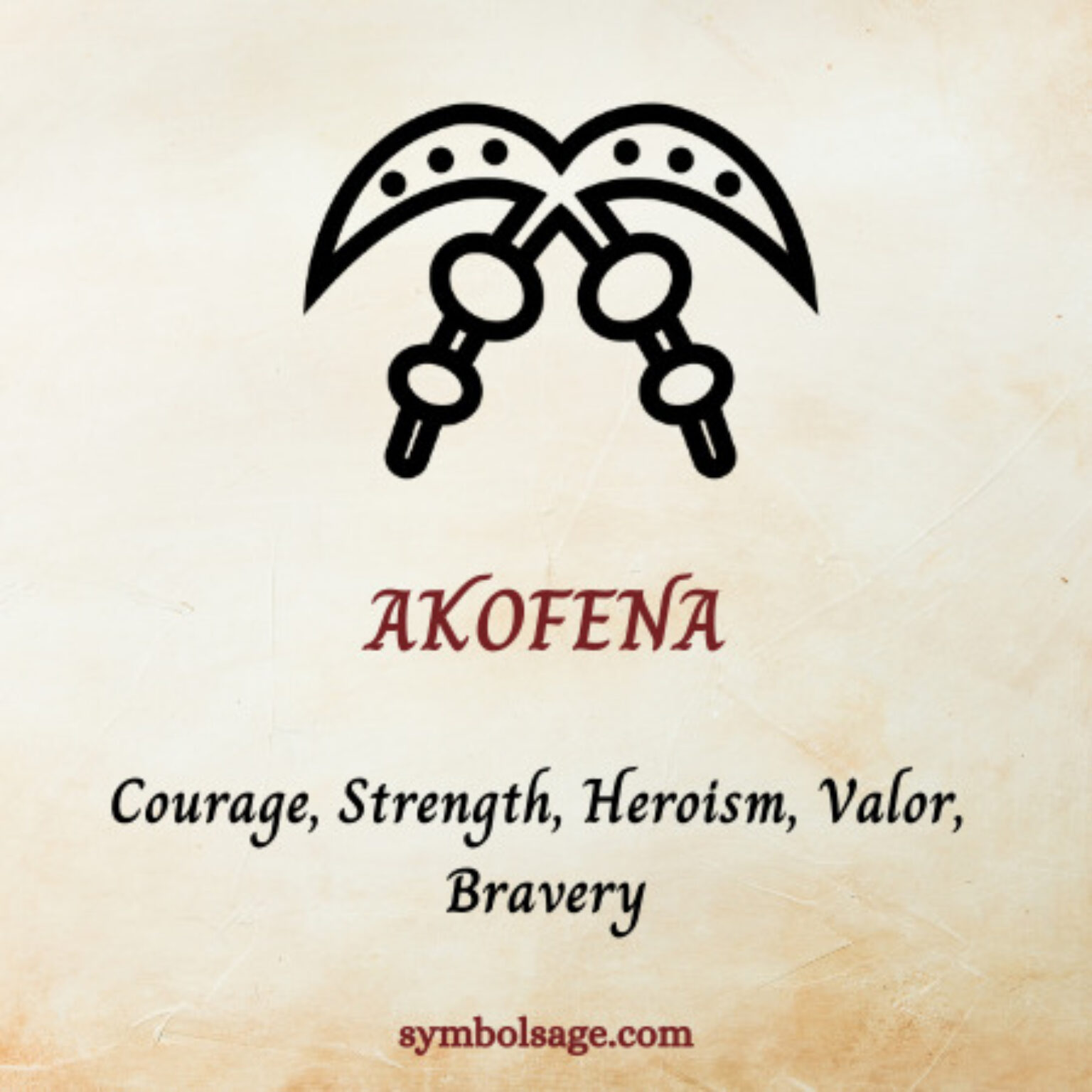 Akofena Adinkra Symbol – Meaning and Importance - Symbol Sage