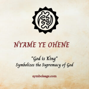 Nyame Ye Ohene – Symbolism and Importance - Symbol Sage