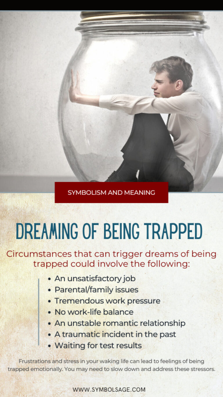 Dreaming About Being Trapped- Symbolism and Meaning - Symbol Sage