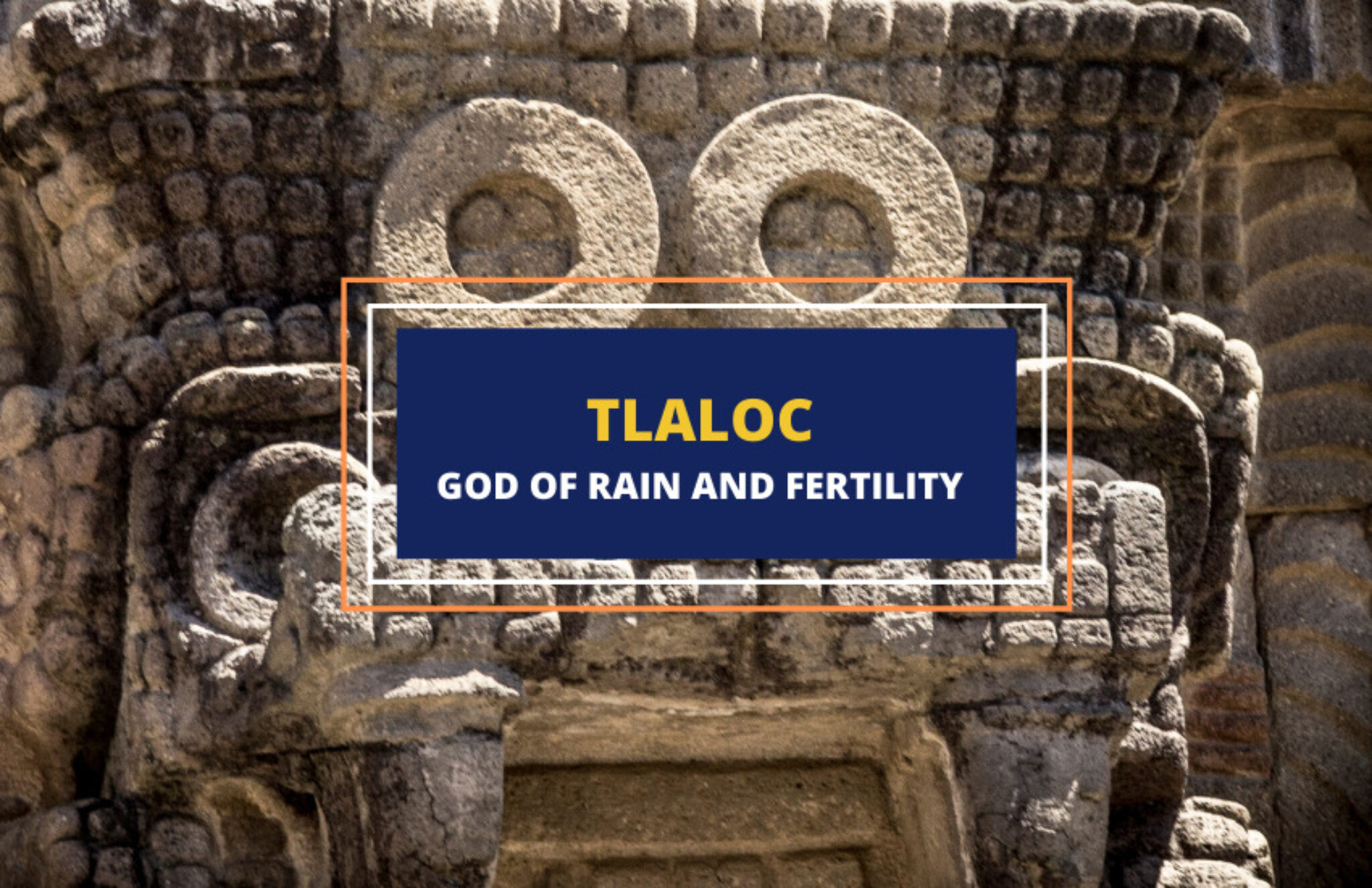 Tlaloc - Aztec God of Rain and Earthly Fertility - Symbol Sage