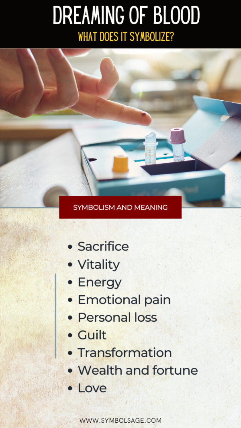 Dreams about Blood – What Does It Mean? - Symbol Sage