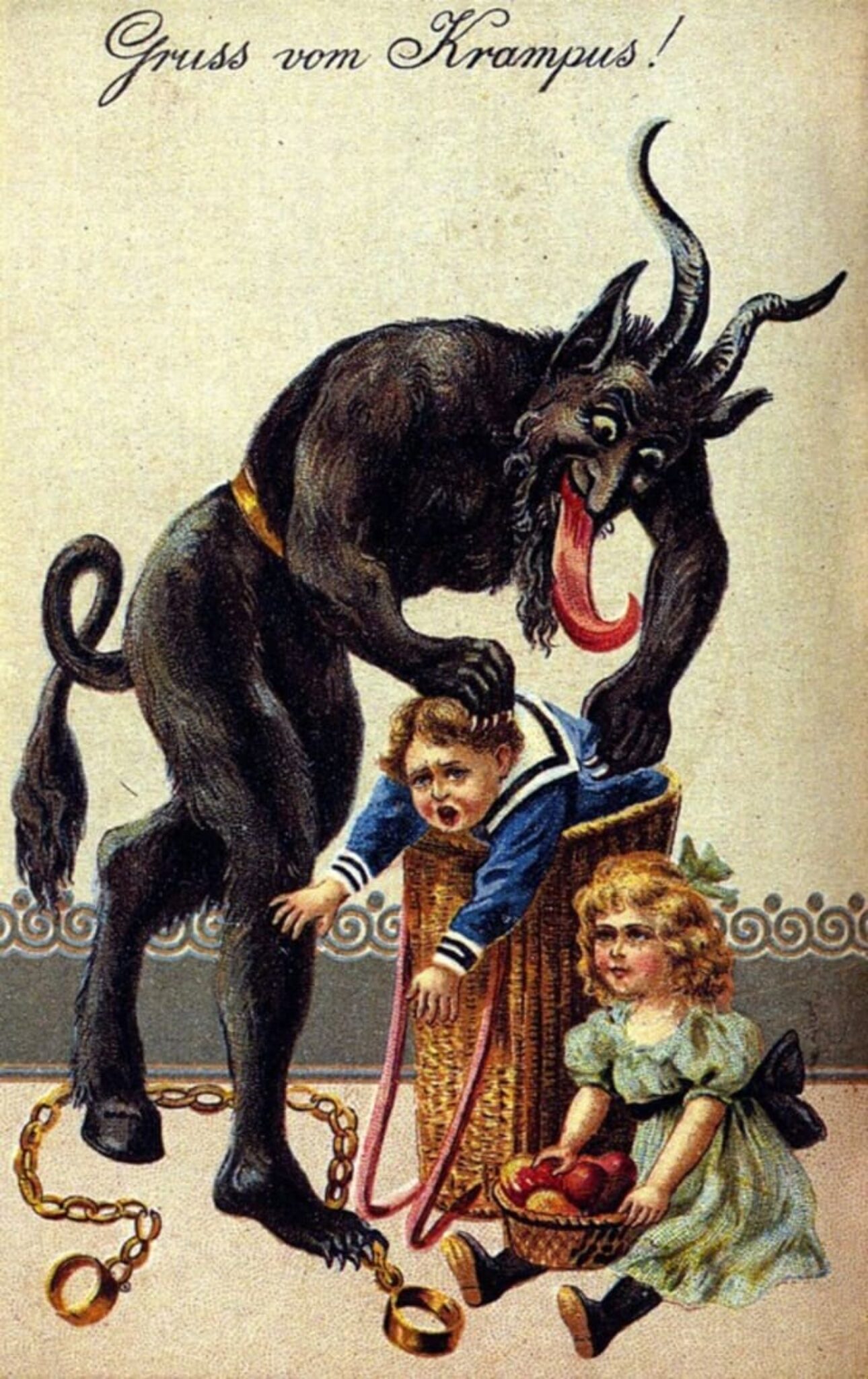 Krampus – The Terrifying Christmas Devil - Symbol Sage