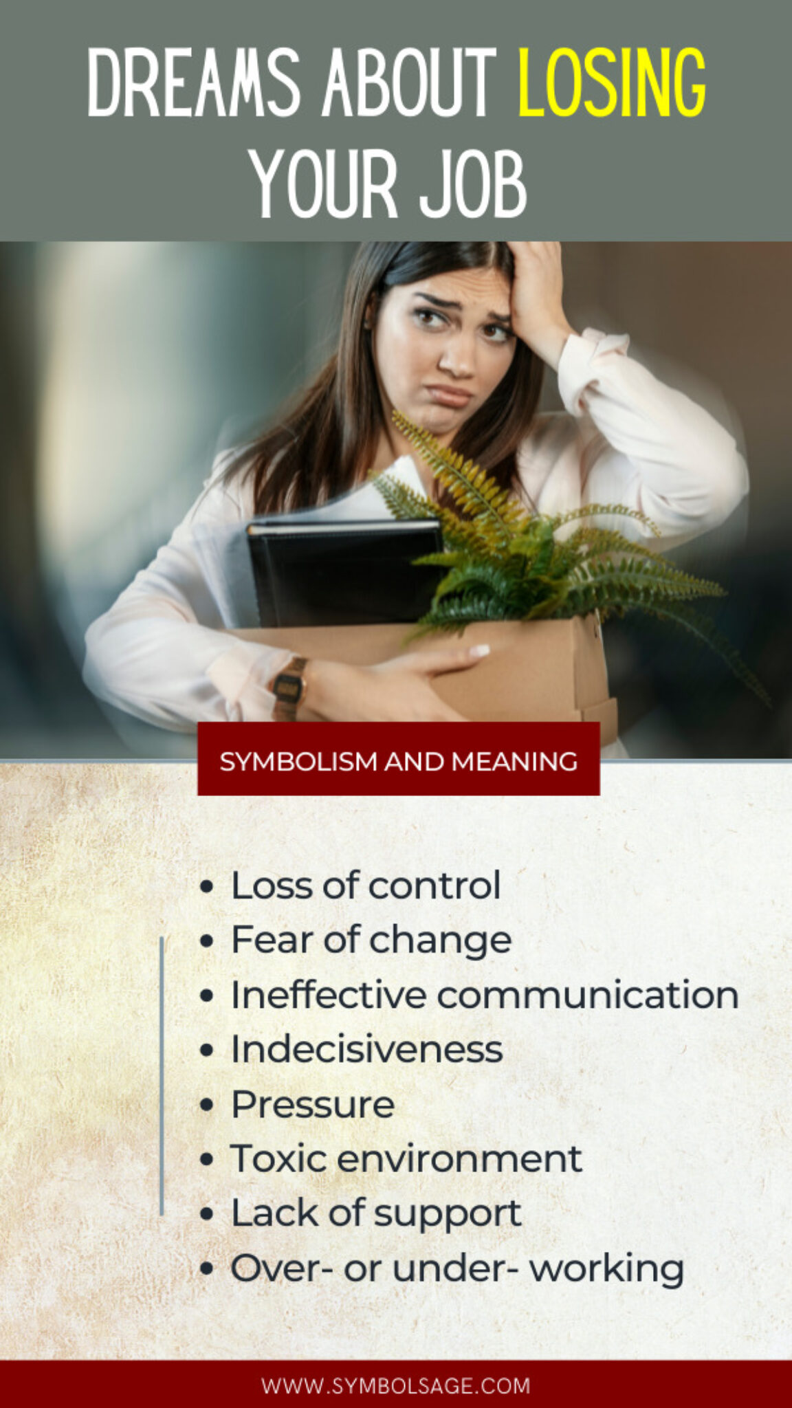 Dreaming About Losing Your Job – What It Really Means - Symbol Sage