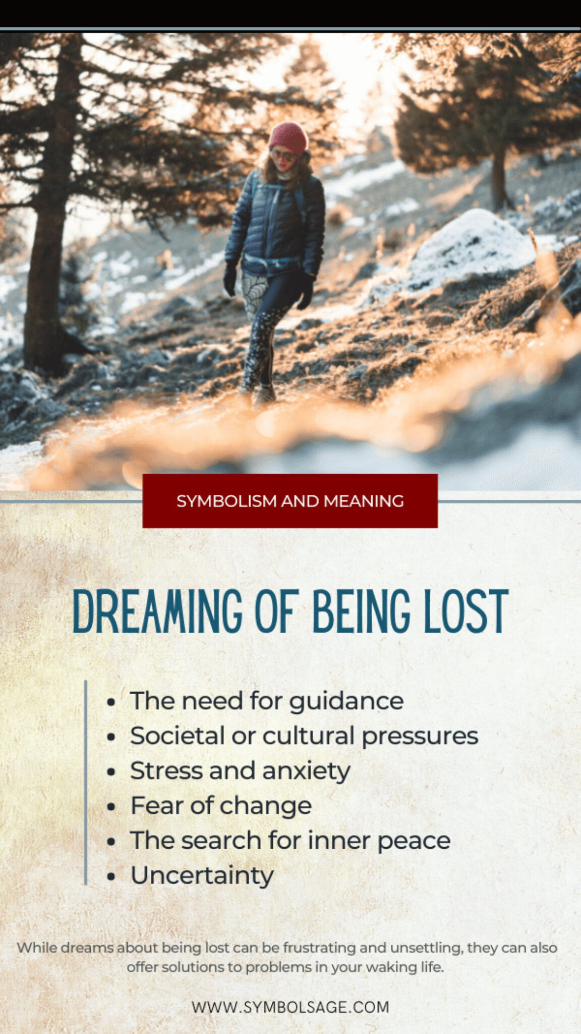 Dreaming about Being Lost – The Meaning Behind It - Symbol Sage