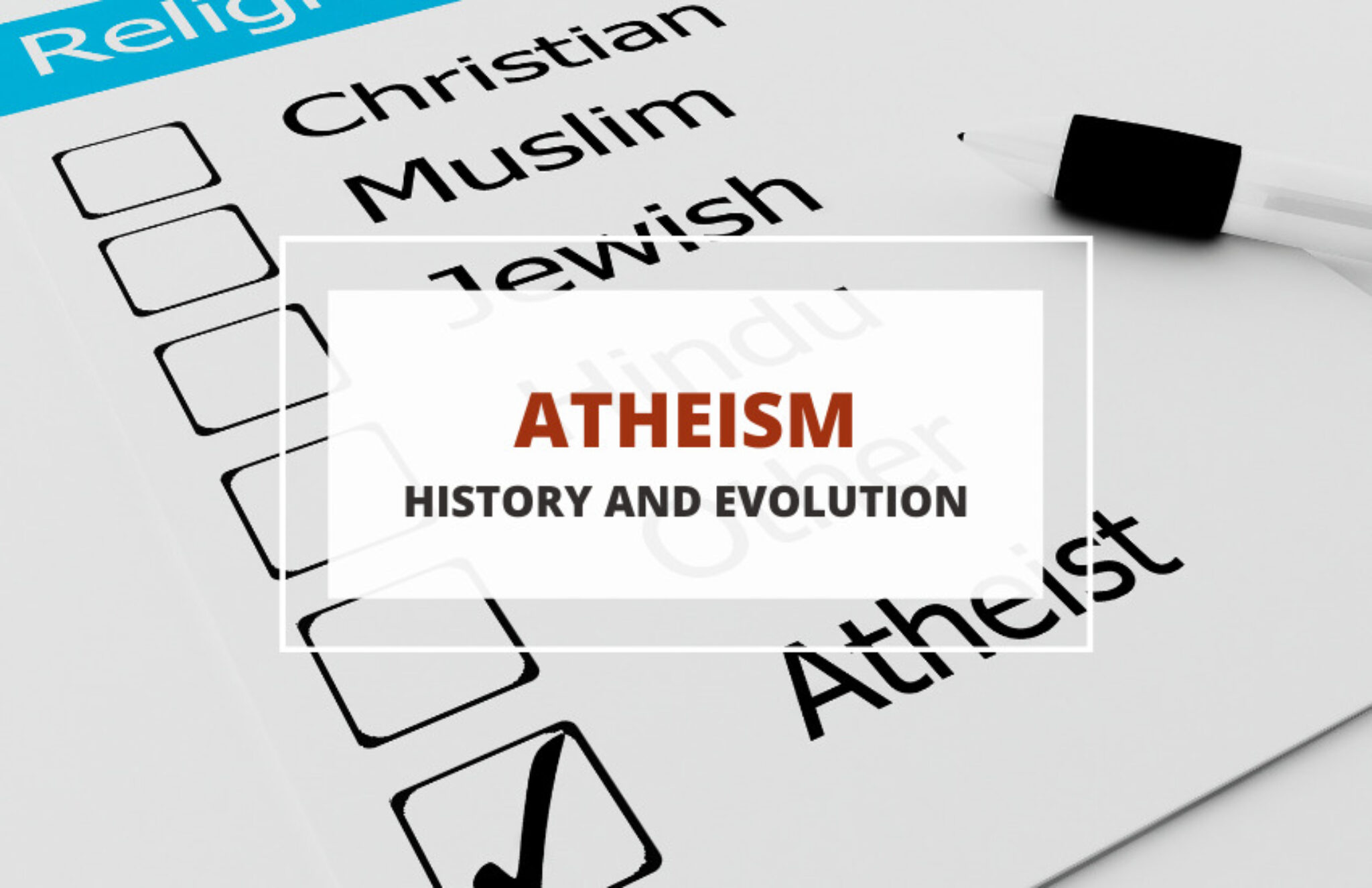 History of Atheism – And How It’s Growing - Symbol Sage