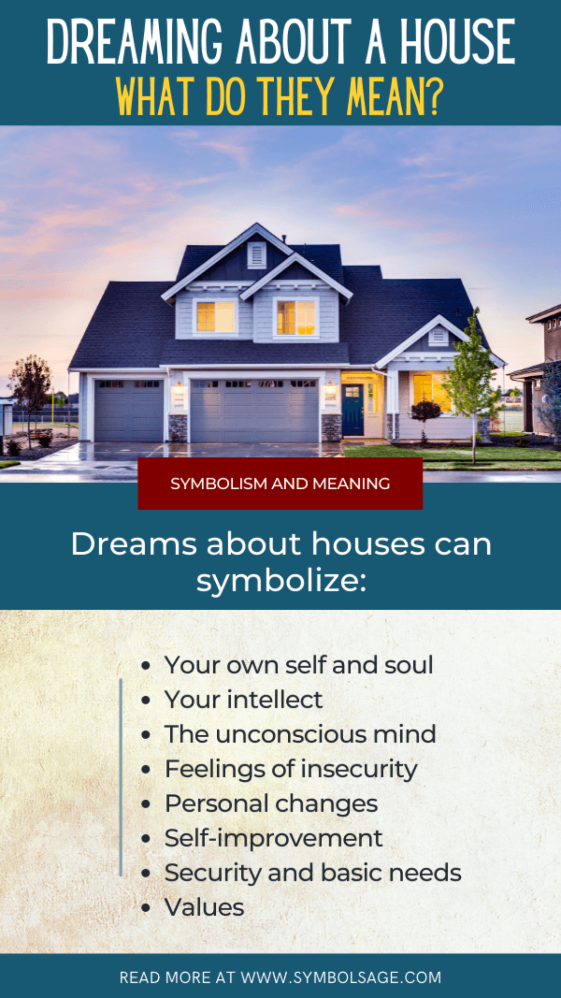 Dreaming about a House – What Could It Mean? - Symbol Sage