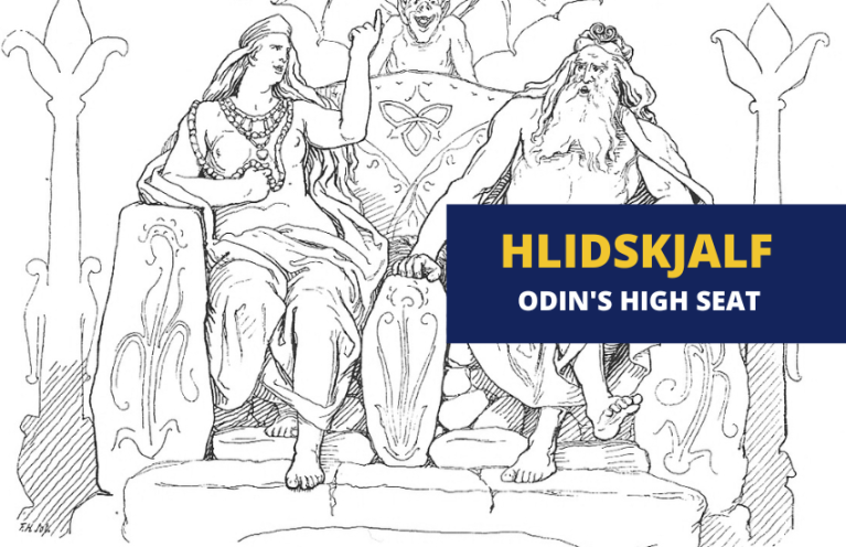 Hlidskjalf – The High Seat of the Allfather Odin - Symbol Sage