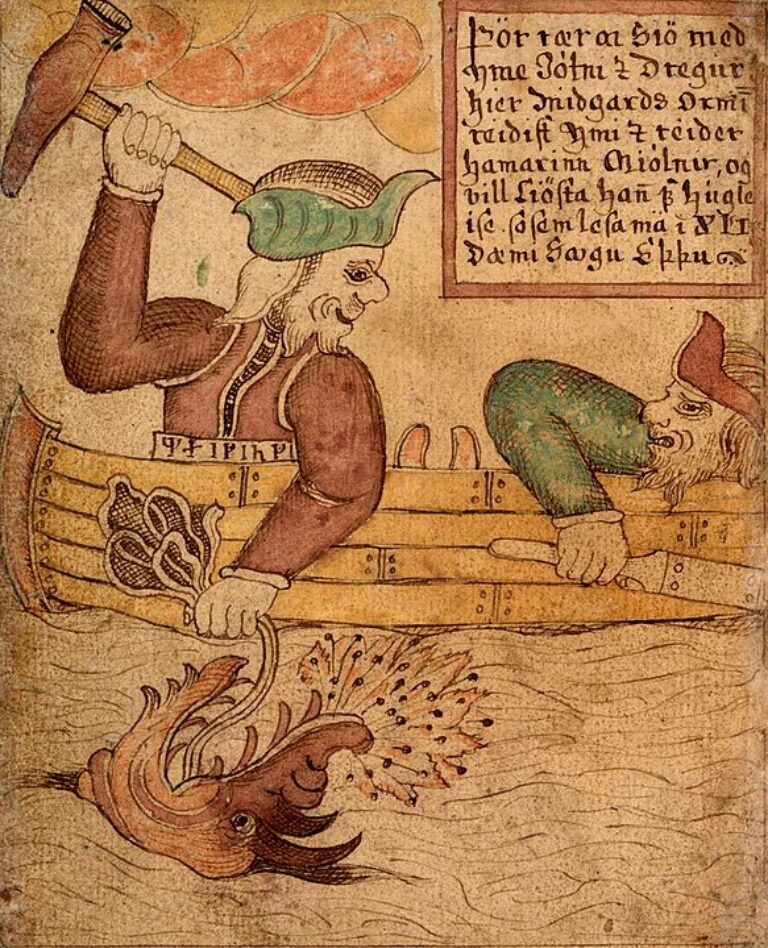 Jörmungandr – The Great World Serpent in Norse Mythology - Symbol Sage