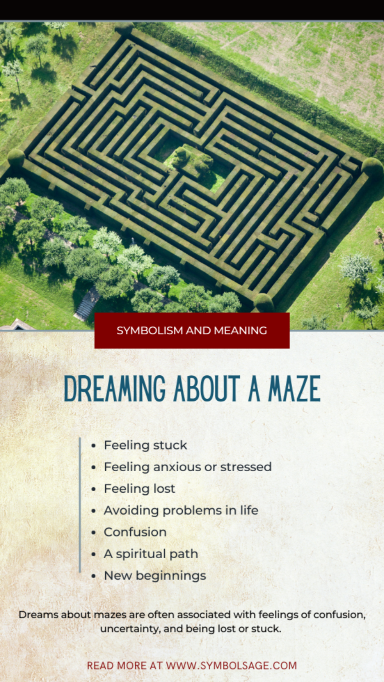 Dreaming About a Maze – What Does It Mean? - Symbol Sage