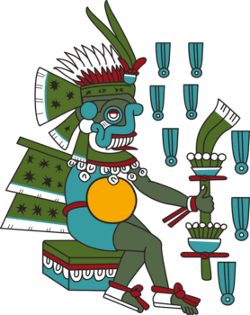 Tlaloc - Aztec God of Rain and Earthly Fertility - Symbol Sage