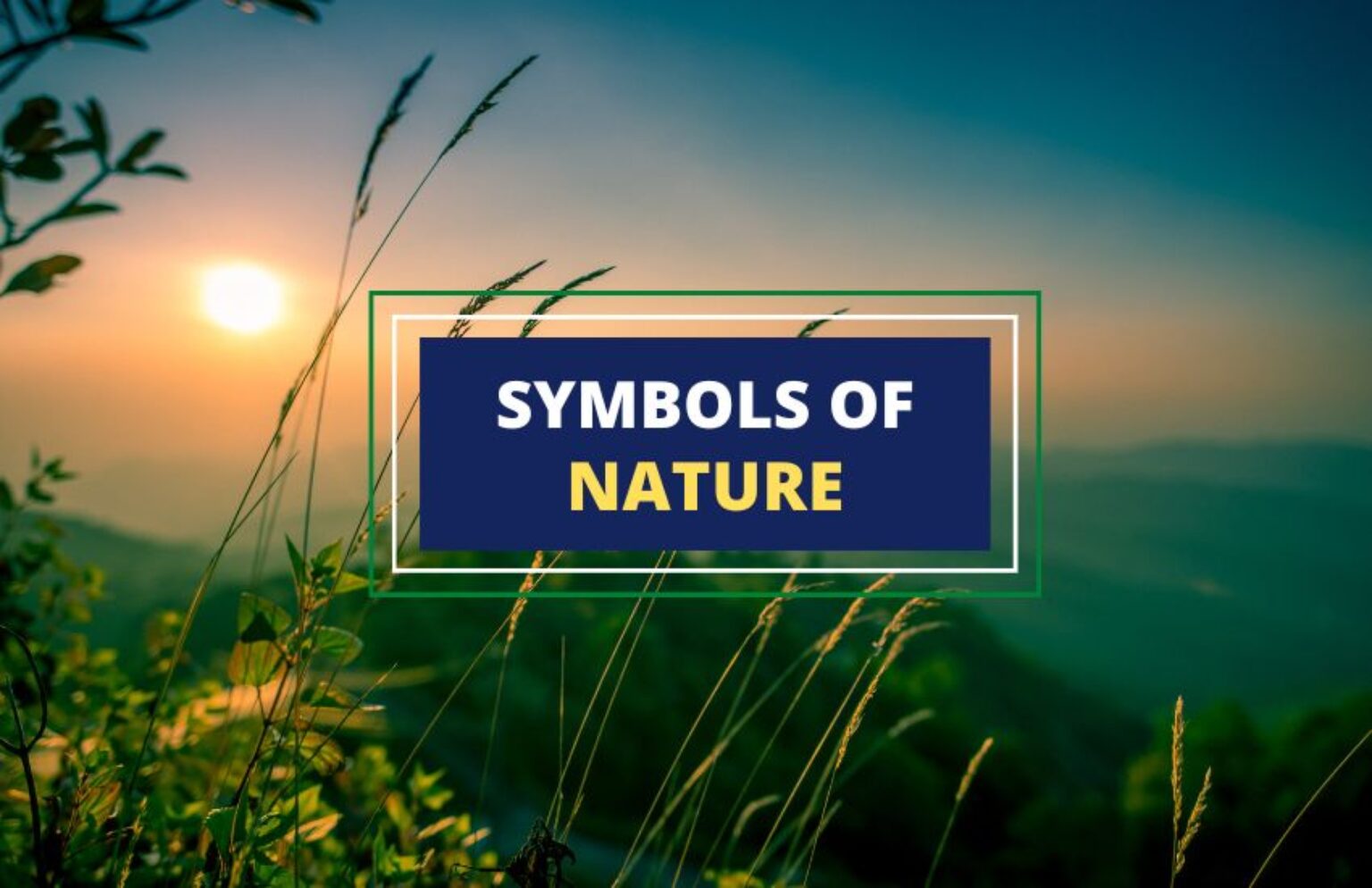 Symbols Of Nature at Tawana Tibbs blog