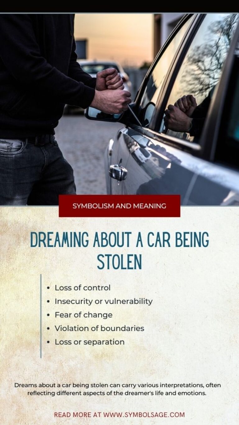 Dreaming about a Car Being Stolen – Meaning and Symbolism