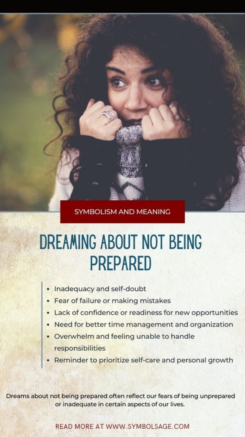 Did You Dream of Not Being Prepared? Here’s What It Could Mean