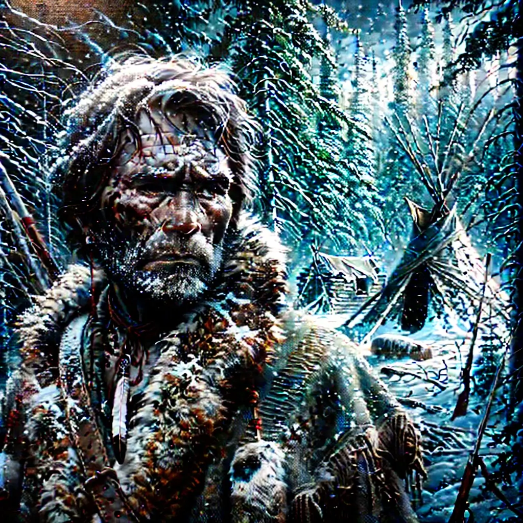 The Wendigo: Cannibal Spirits in Algonquin Folklore - Symbol Sage