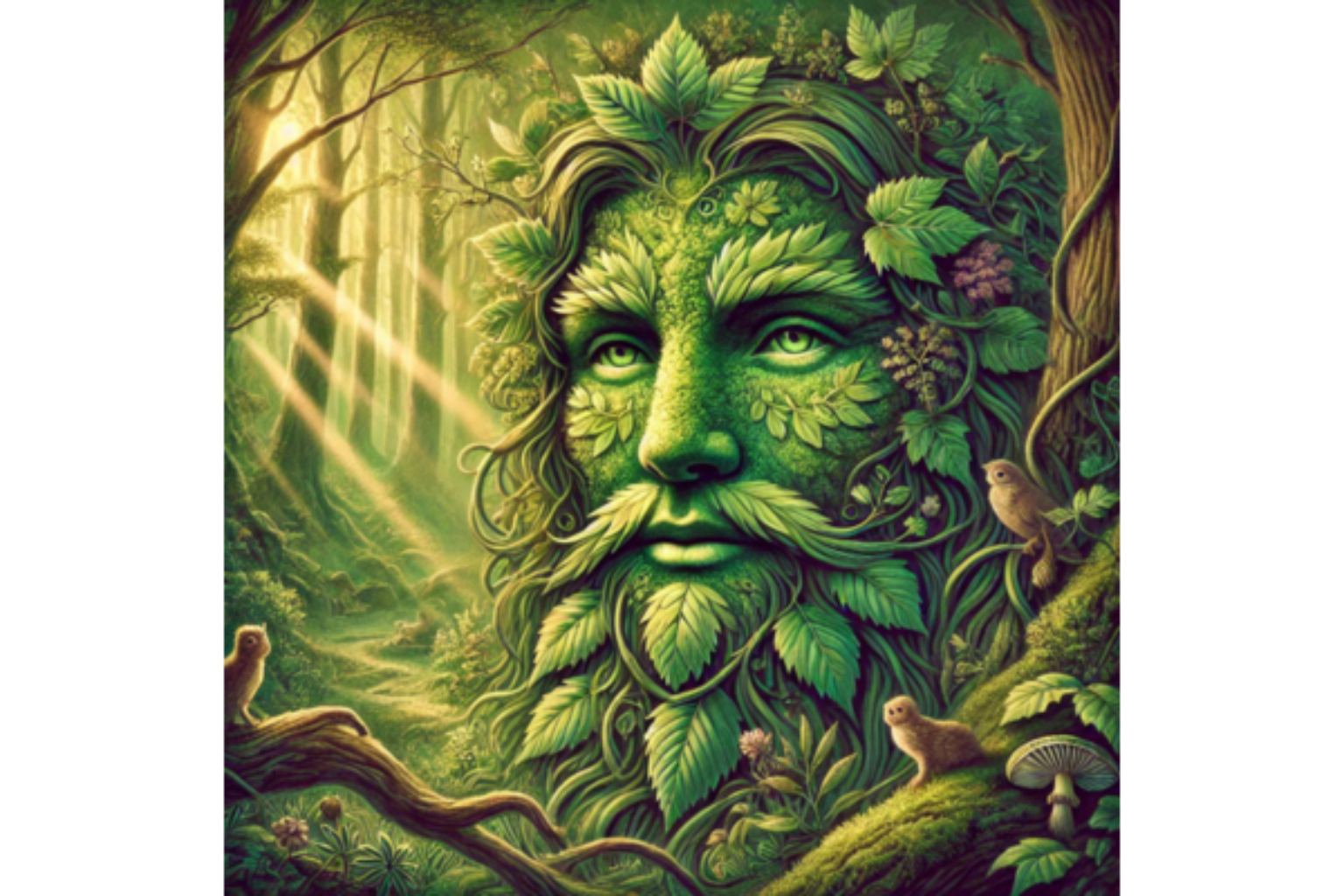 The Truth About the Green Man and the Goddess - Symbol Sage