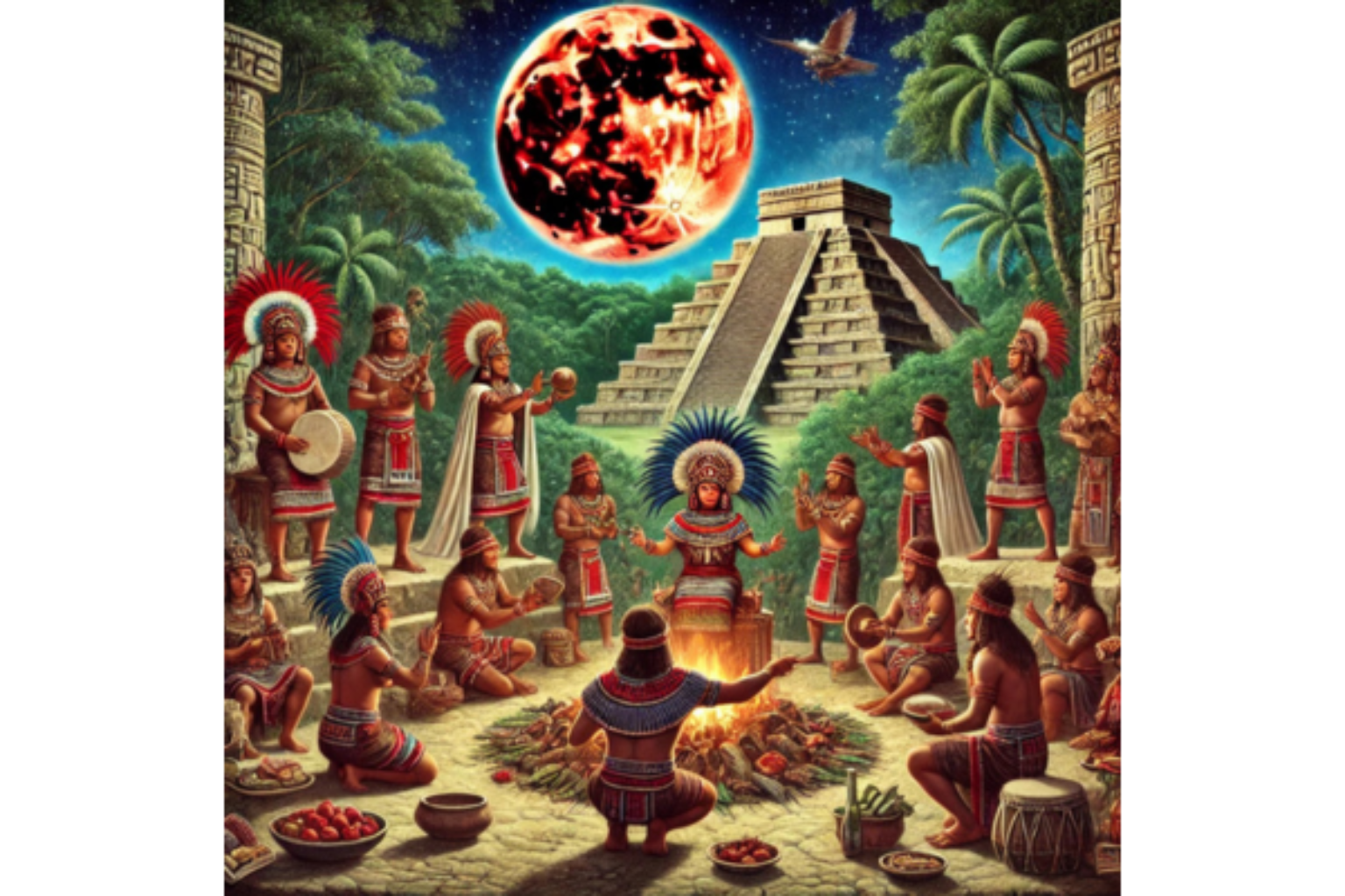 Blood Moon Myths: Ancient Beliefs and Modern Rituals - Symbol Sage